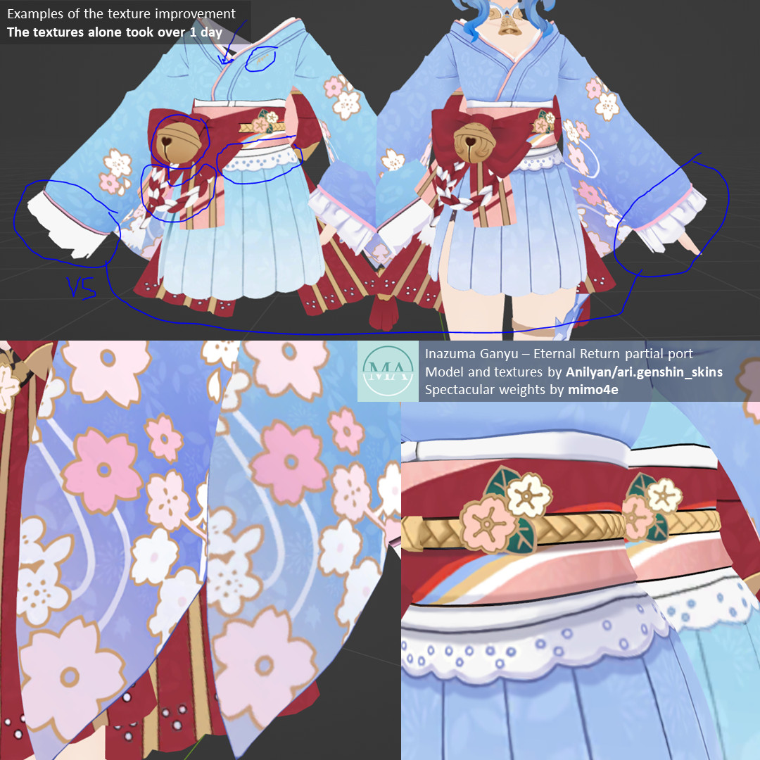 Inazuma Ganyu Mod for Genshin Impact | GI Mods