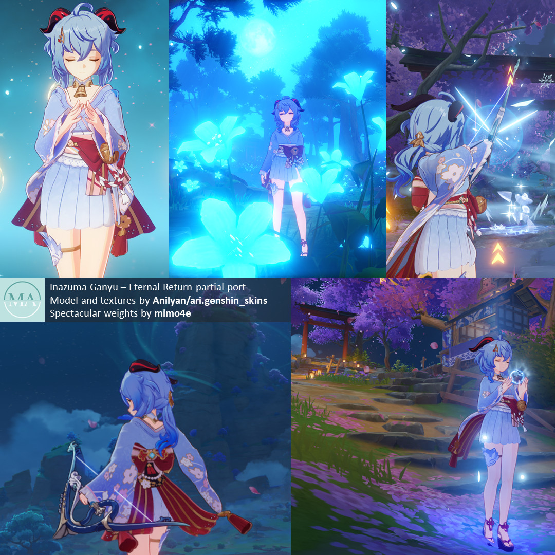 Inazuma Ganyu Mod for Genshin Impact | GI Mods