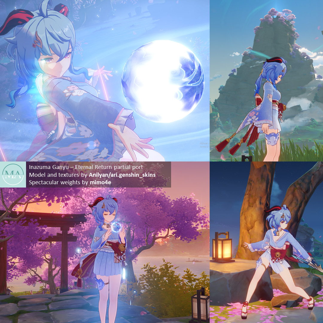 Inazuma Ganyu Mod for Genshin Impact | GI Mods