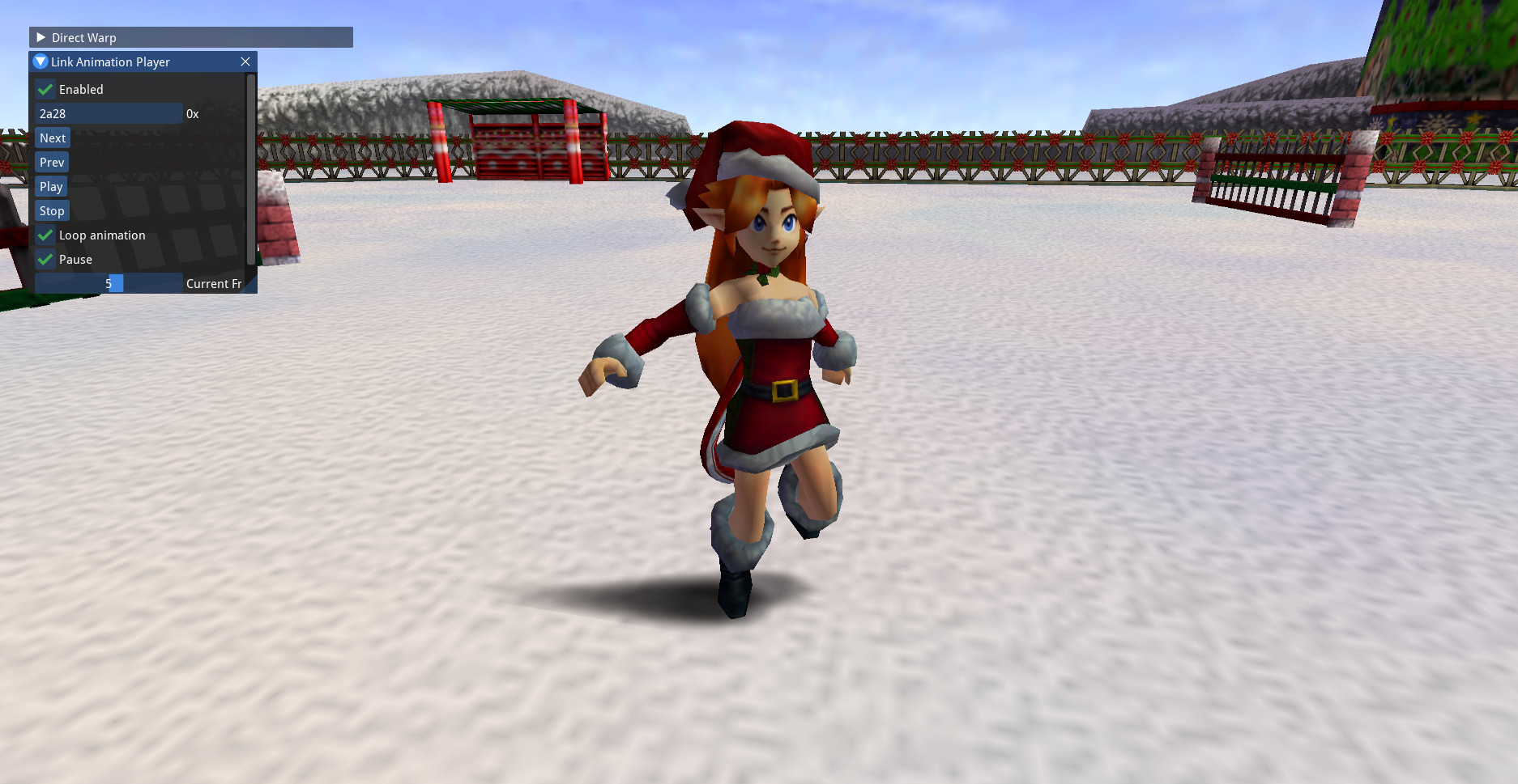 Playas 3DS Christmas Malon Mod for Ship of Harkinian (Ocarina of Time ...