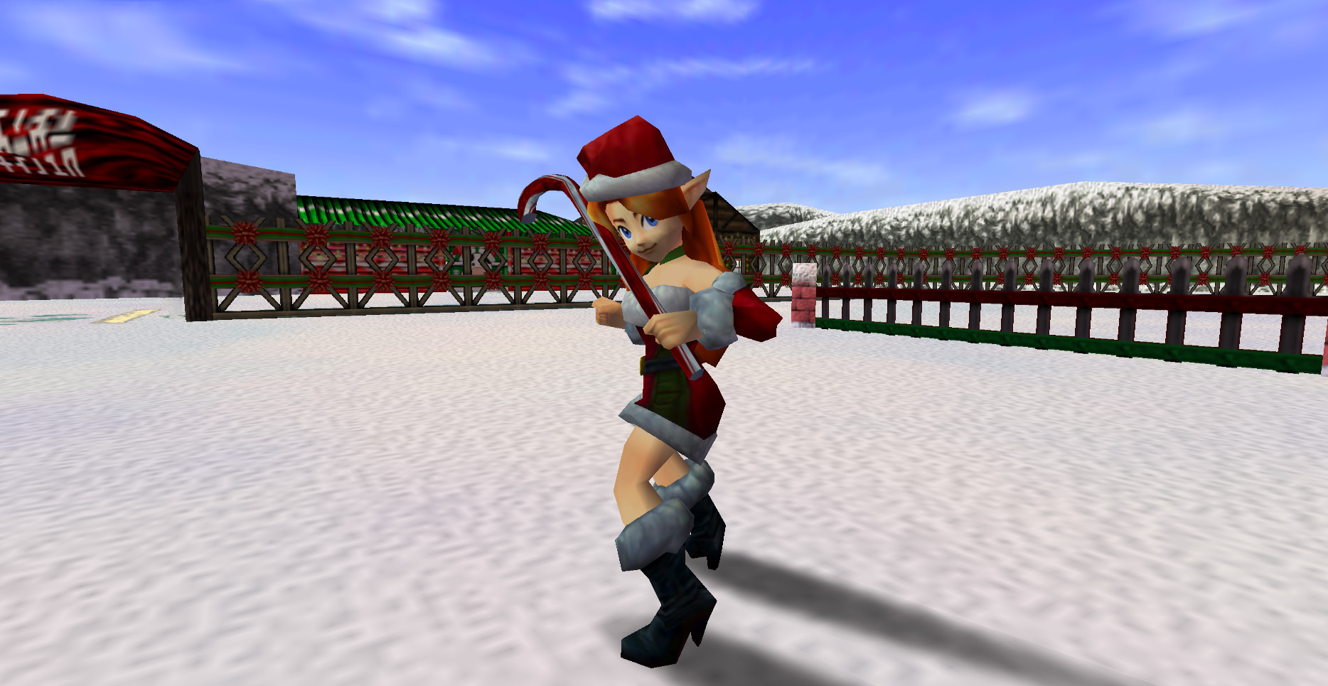 Playas 3DS Christmas Malon Mod for Ship of Harkinian (Ocarina of Time ...