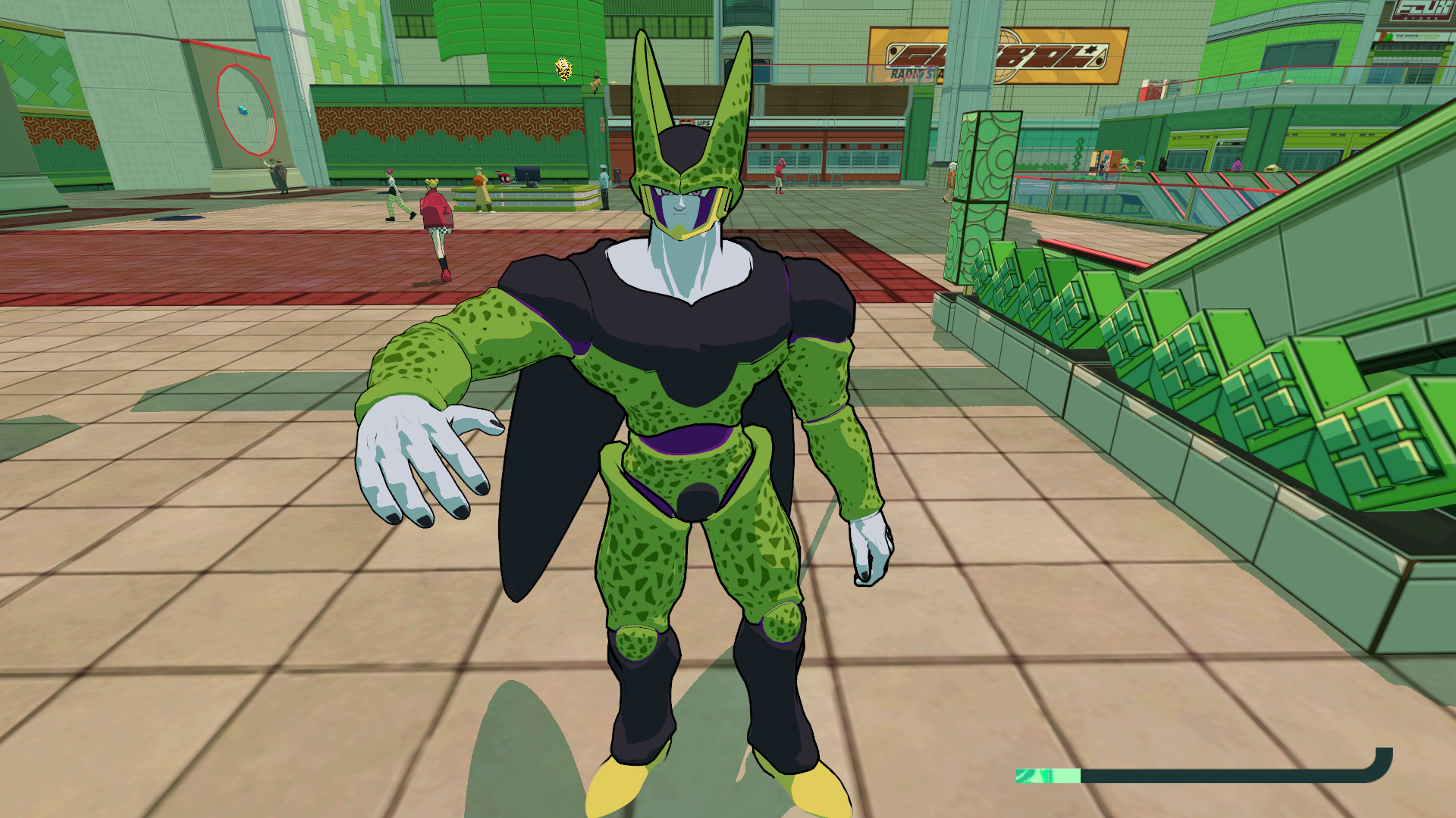 Perfect Cell Mod for Bomb Rush Cyberfunk | BRC Mods