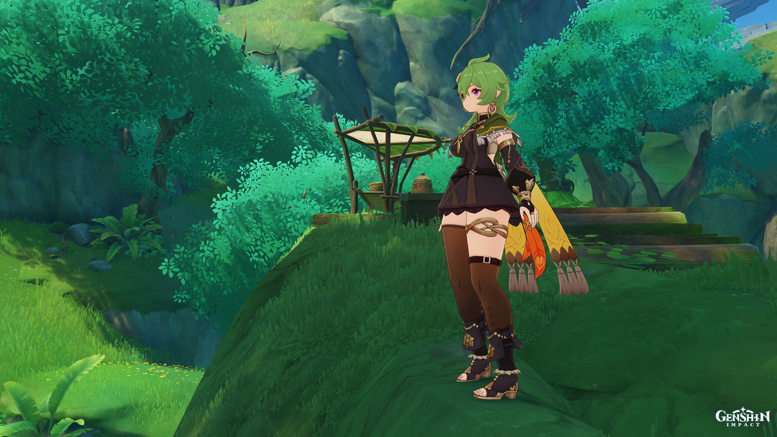 Curvier Collei Mod for Genshin Impact | GI Mods