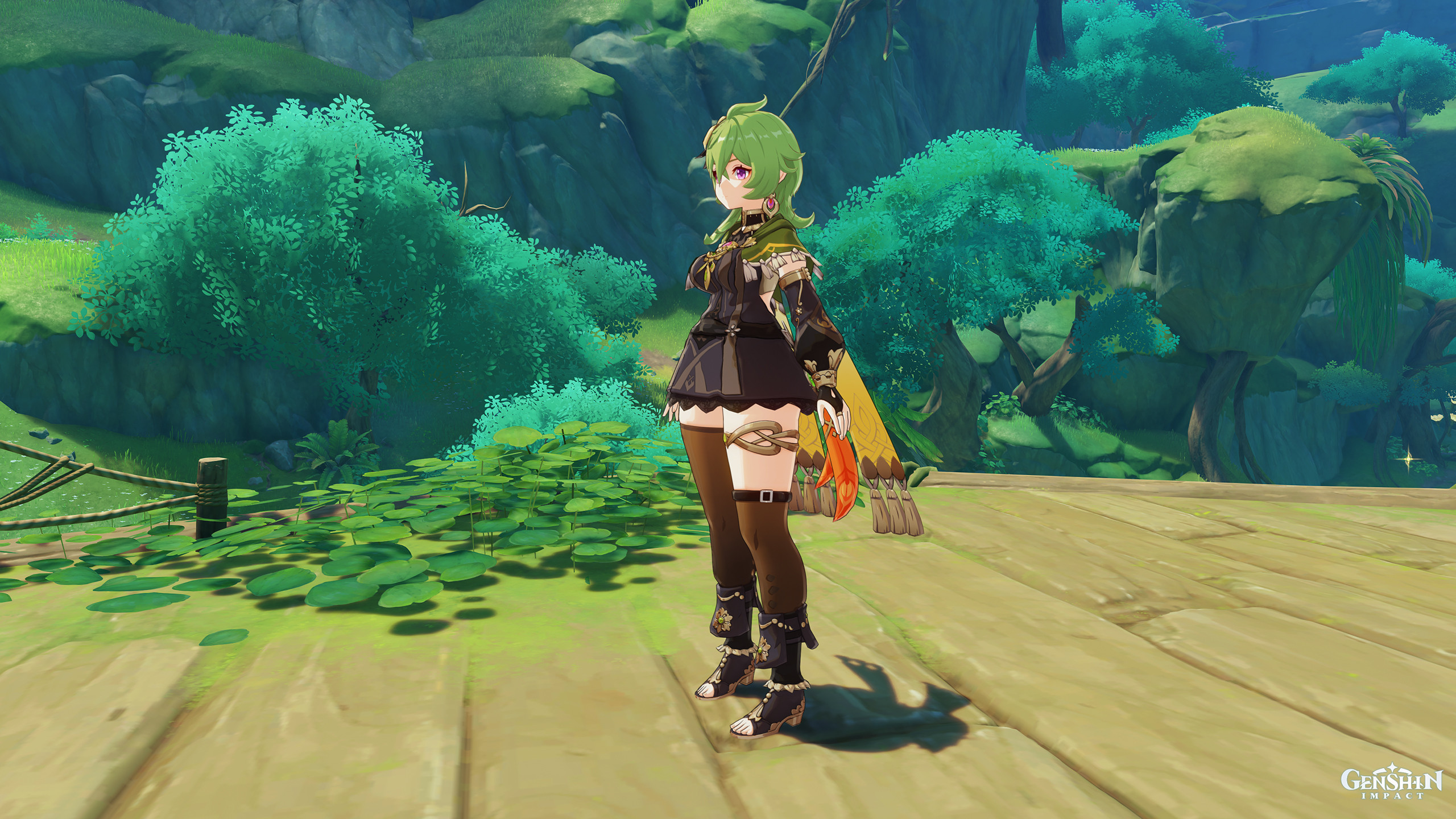 Curvier Collei Mod for Genshin Impact | GI Mods