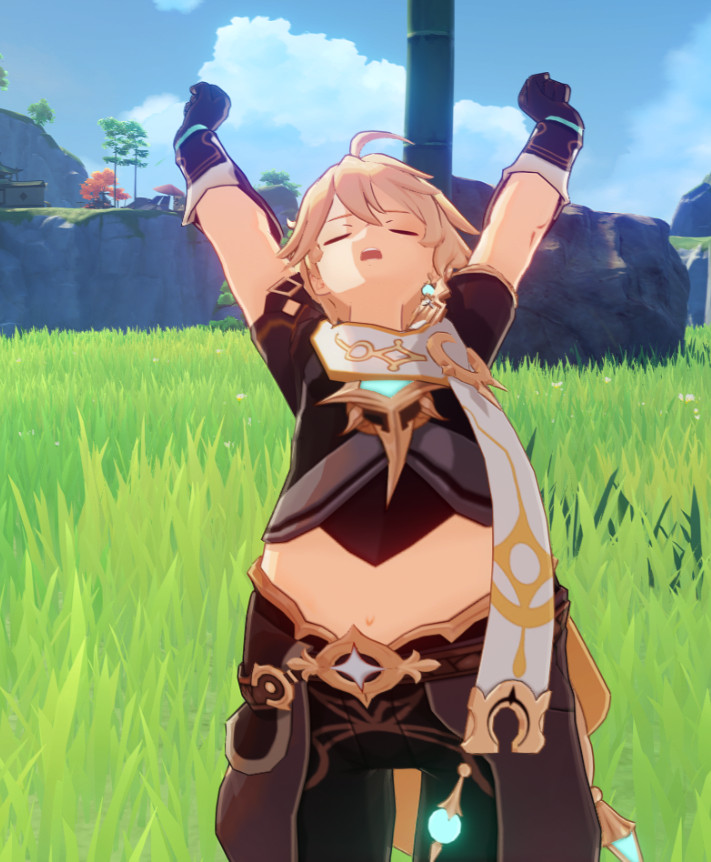 Plus size Aether Mod for Genshin Impact | GI Mods