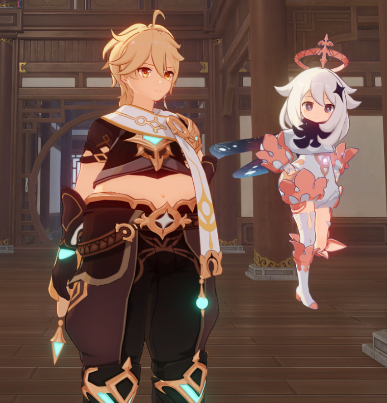 Plus size Aether Mod for Genshin Impact | GI Mods