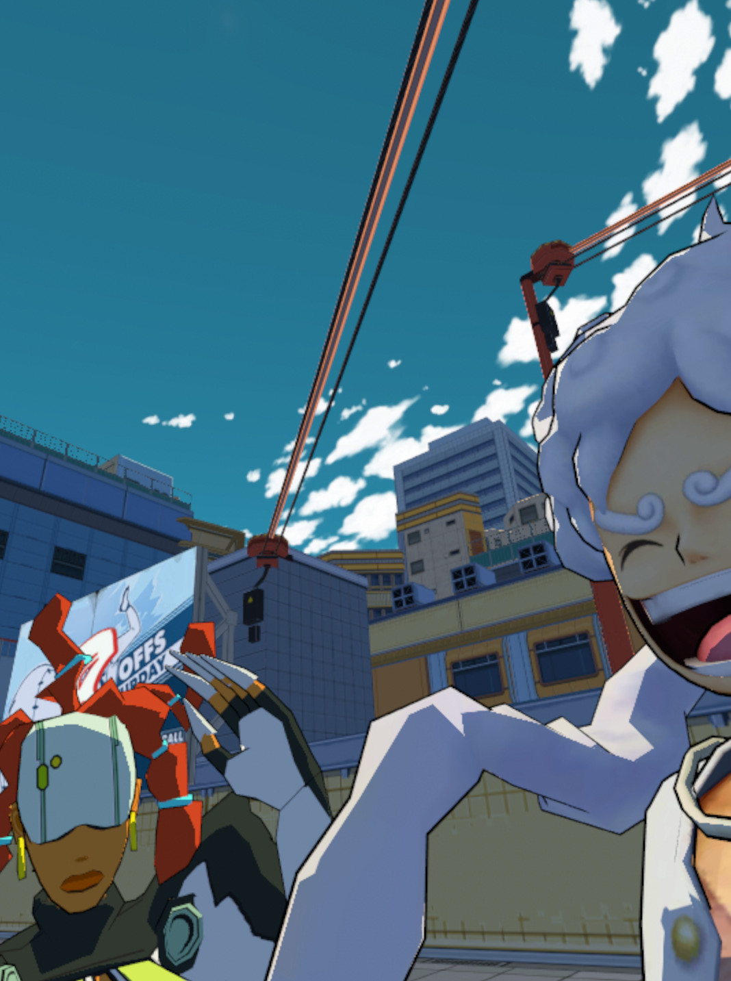 GEAR5 LUFFY Mod for Bomb Rush Cyberfunk | BRC Mods