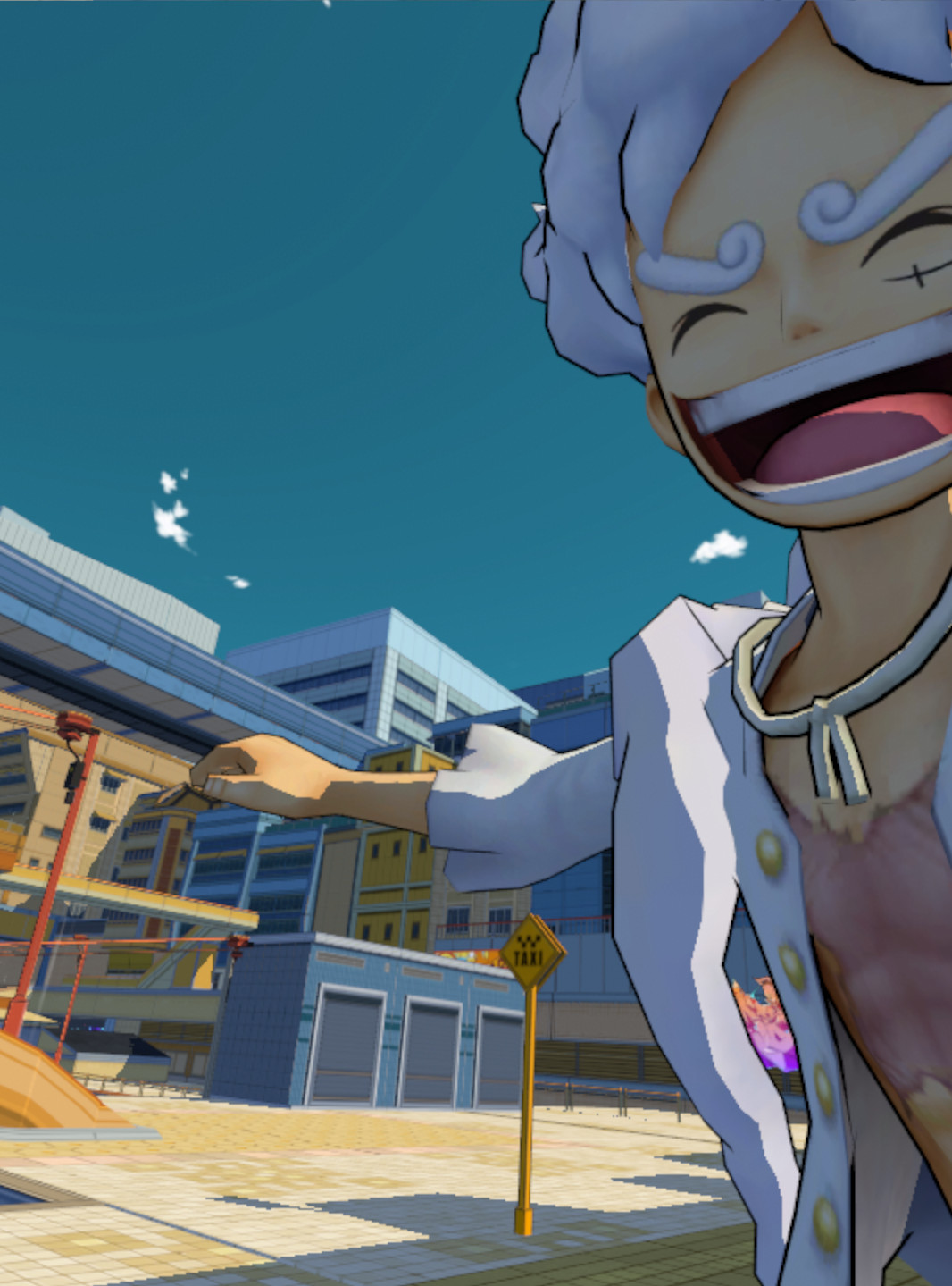 GEAR5 LUFFY Mod for Bomb Rush Cyberfunk | BRC Mods