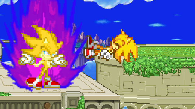 Super Sonic 2/Starfall Super Sonic Mod for Super Smash Flash 2 | SSF2 Mods