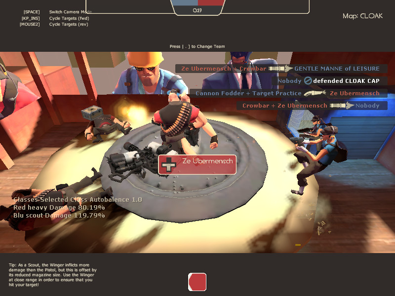 (Vscript)Class Wars Auto balanced Mod for Team Fortress 2 | TF2 Mods