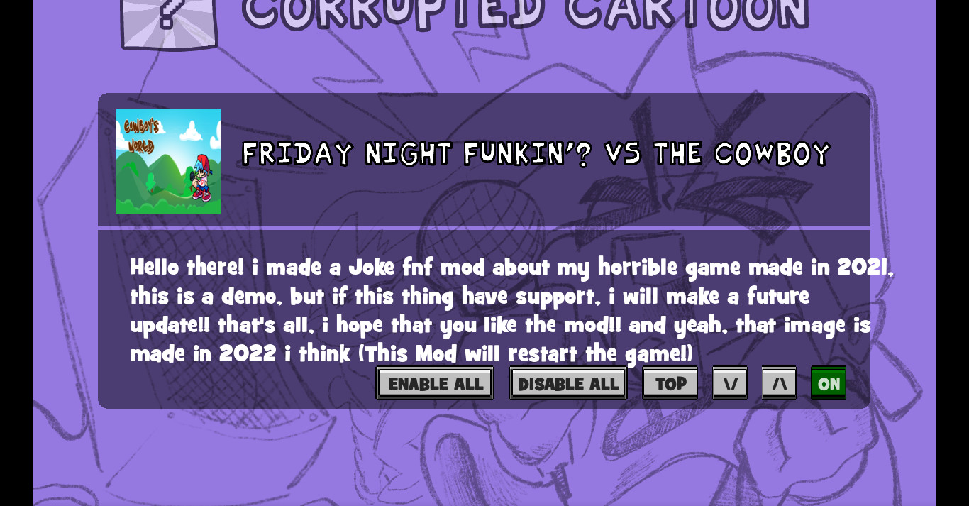 Friday Night Funkin' VS A Cowboy (DEMO) (JOKE MOD) Mod for Friday Night ...