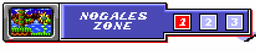 Nogales Zone Title Card Mod for Sonic the Hedgehog Forever | S1F Mods