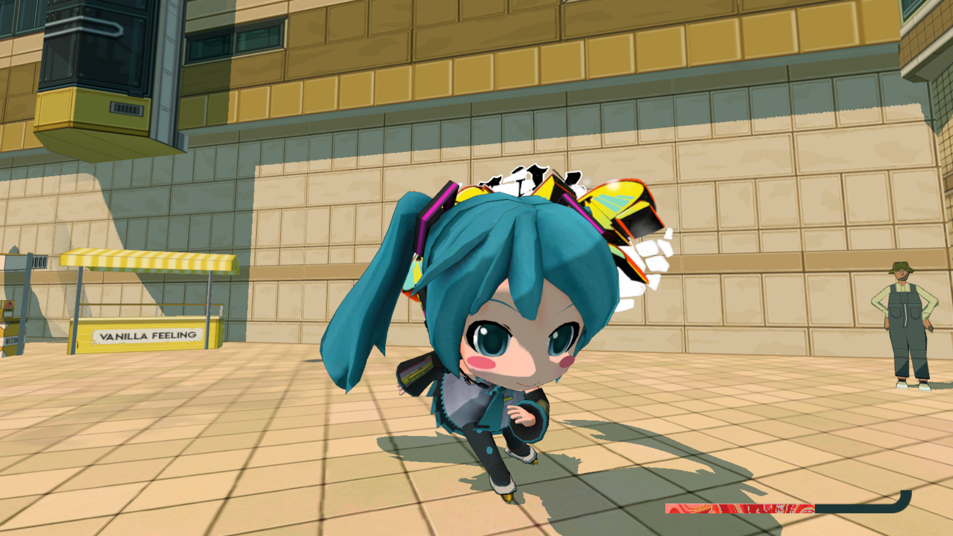 Chibi Hatsune Miku (w/ Various sizes) Mod for Bomb Rush Cyberfunk | BRC ...