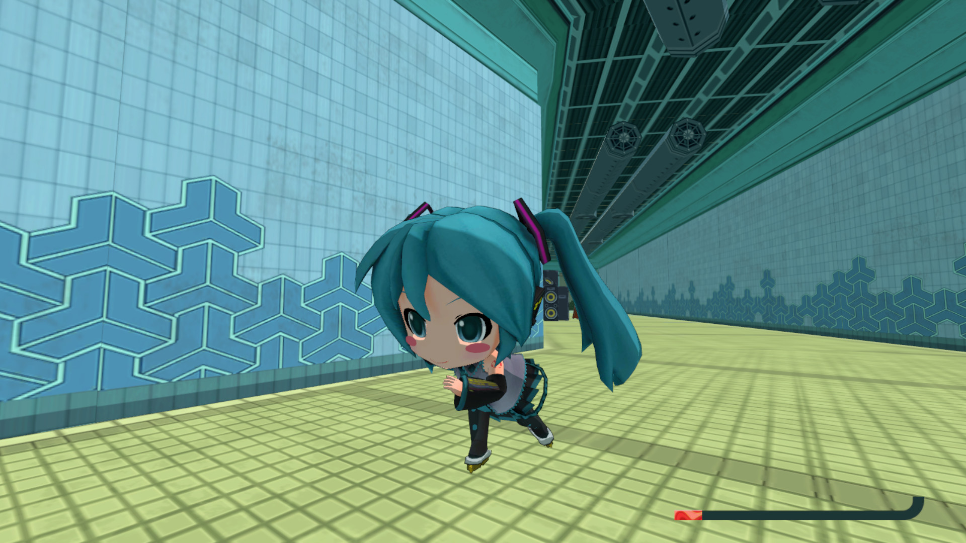 Chibi Hatsune Miku (w/ Various sizes) Mod for Bomb Rush Cyberfunk | BRC ...