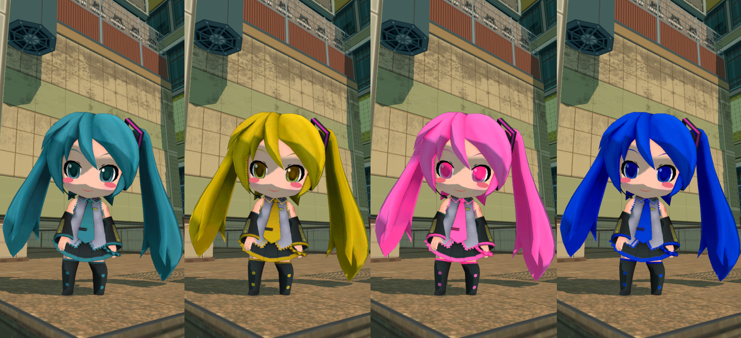 Chibi Hatsune Miku (w/ Various sizes) Mod for Bomb Rush Cyberfunk | BRC ...