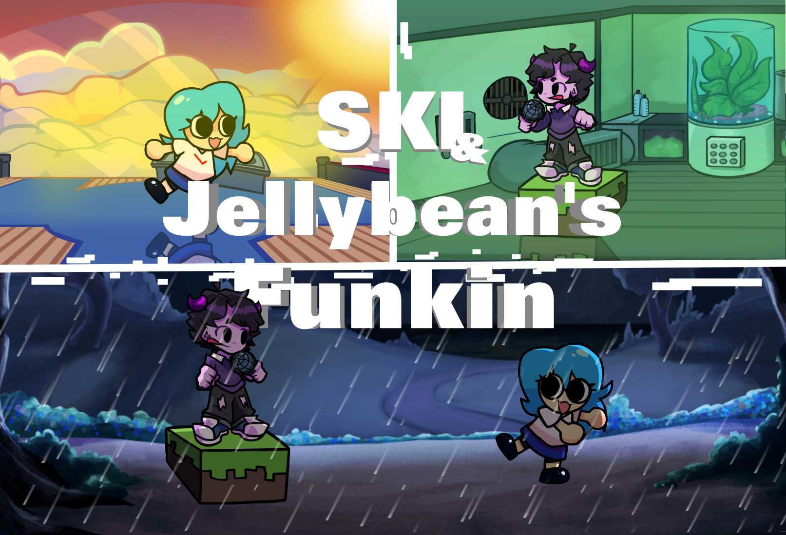 Ski & Jellybean's Funkin Mod for Friday Night Funkin' | FNF Mods