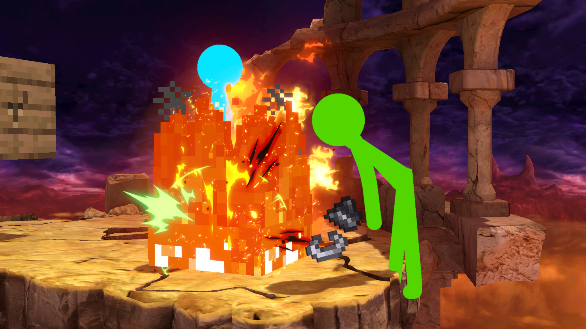 Fighting Stick Figures (Animator vs. Animation) Mod for Super Smash ...