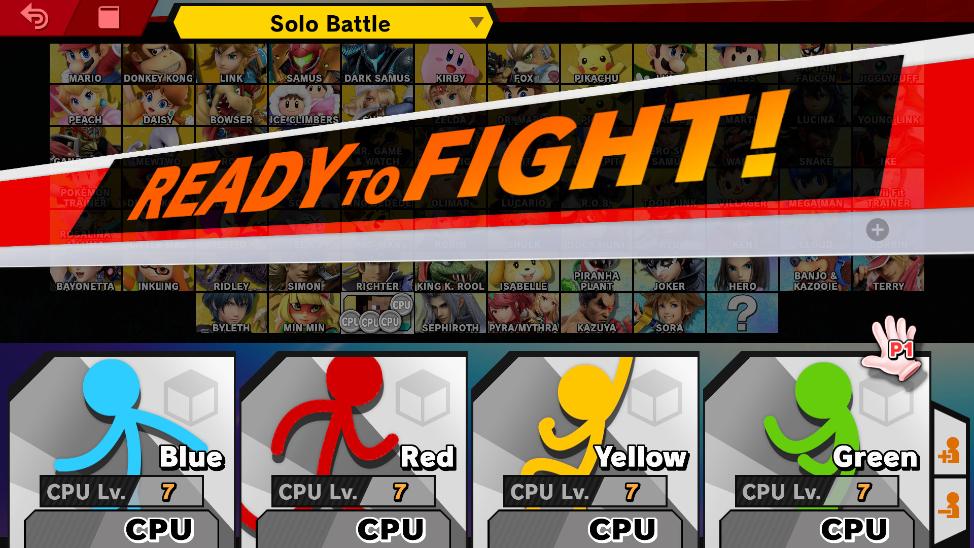 Fighting Stick Figures (Animator vs. Animation) Mod for Super Smash Bros. Ultimate | SSBU Mods