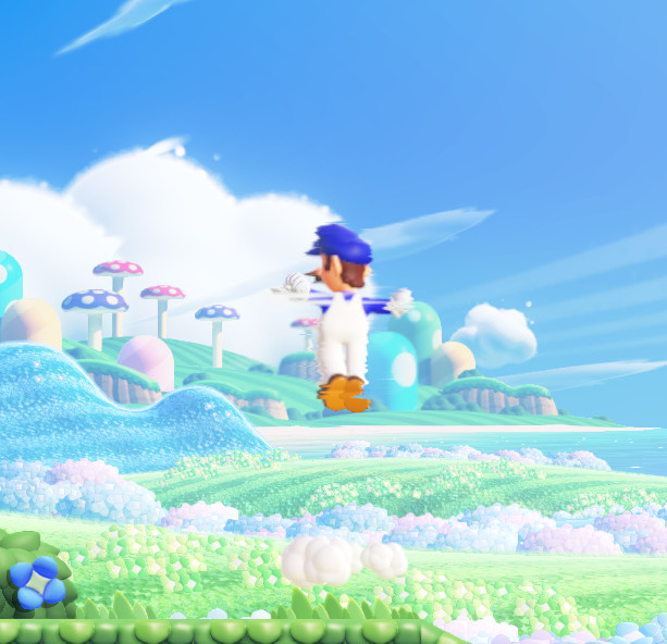 SMG4 Luigi over Luigi Mod for Super Mario Bros. Wonder | SMBW Mods