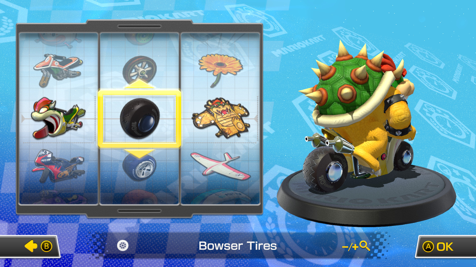 Flame Runner (over Comet Bike + Cushion Tires) Mod for Mario Kart 8 ...
