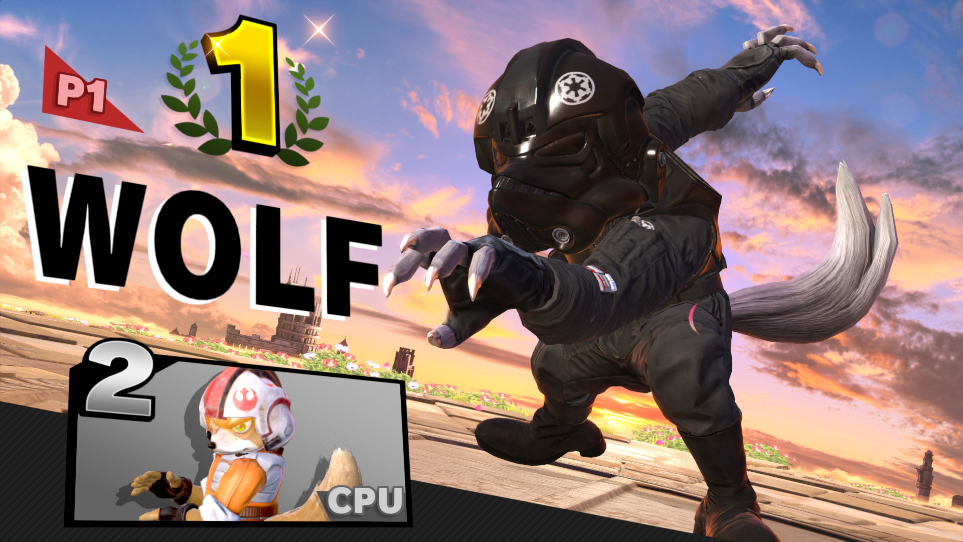 TIE Pilot Wolf Mod for Super Smash Bros. Ultimate | SSBU Mods