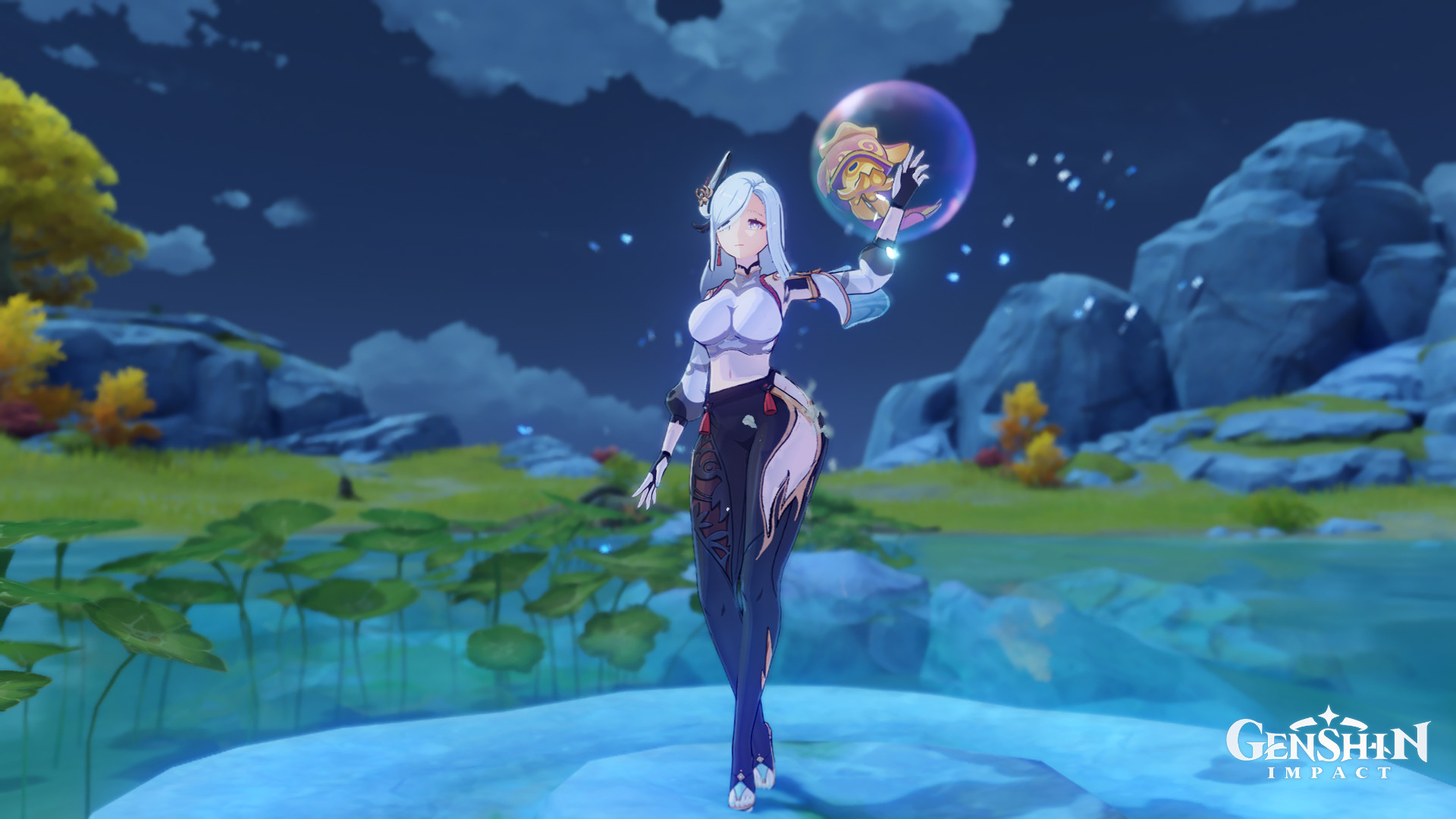 Casual Shenhe buffed mod Mod for Genshin Impact | GI Mods