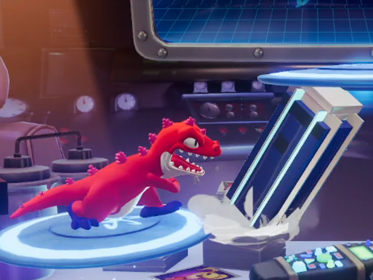 Yoshi Reptar Mod for Nickelodeon All-Star Brawl 2 | NASB2 Mods