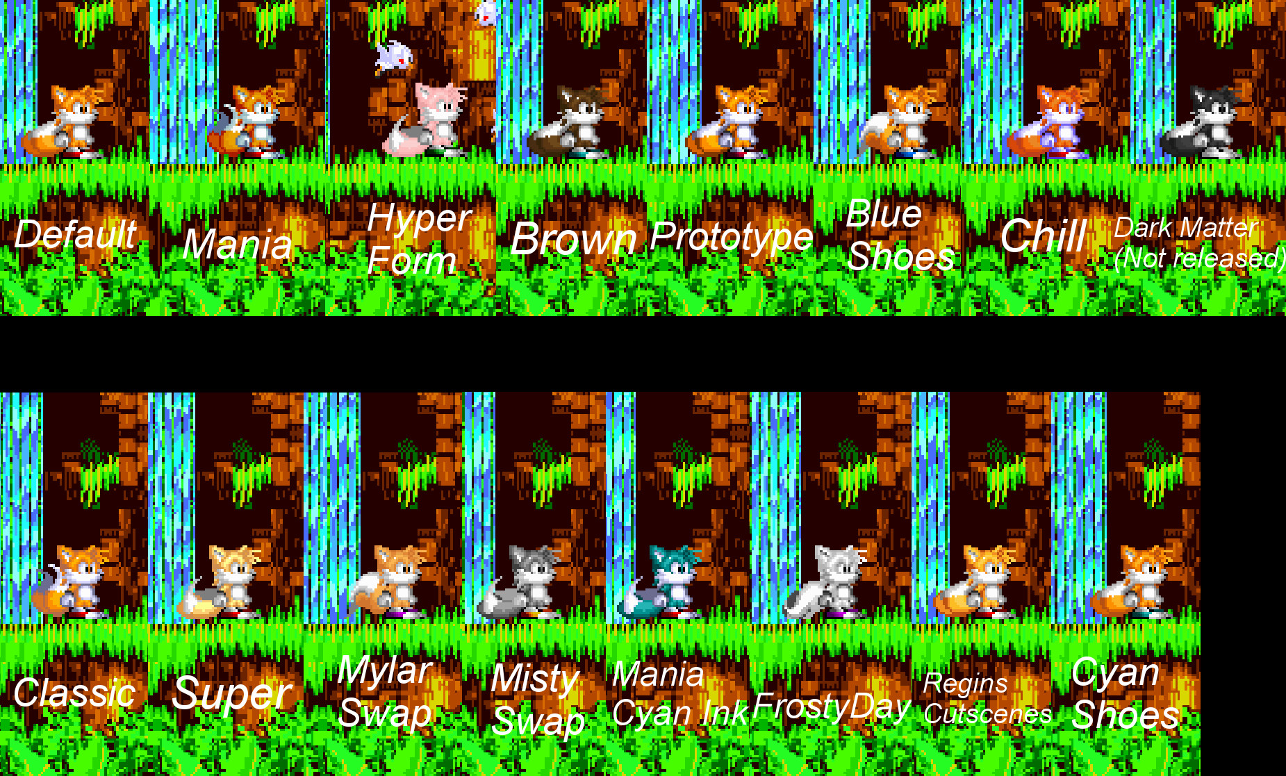 (Canceled) Sweet's Styled Characters Mod for Sonic 3 A.I.R. | S3AIR Mods