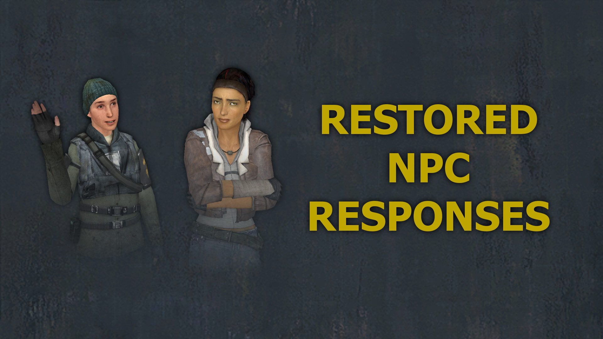 Restored NPC Responses Mod for Half-Life 2 | HL2 Mods