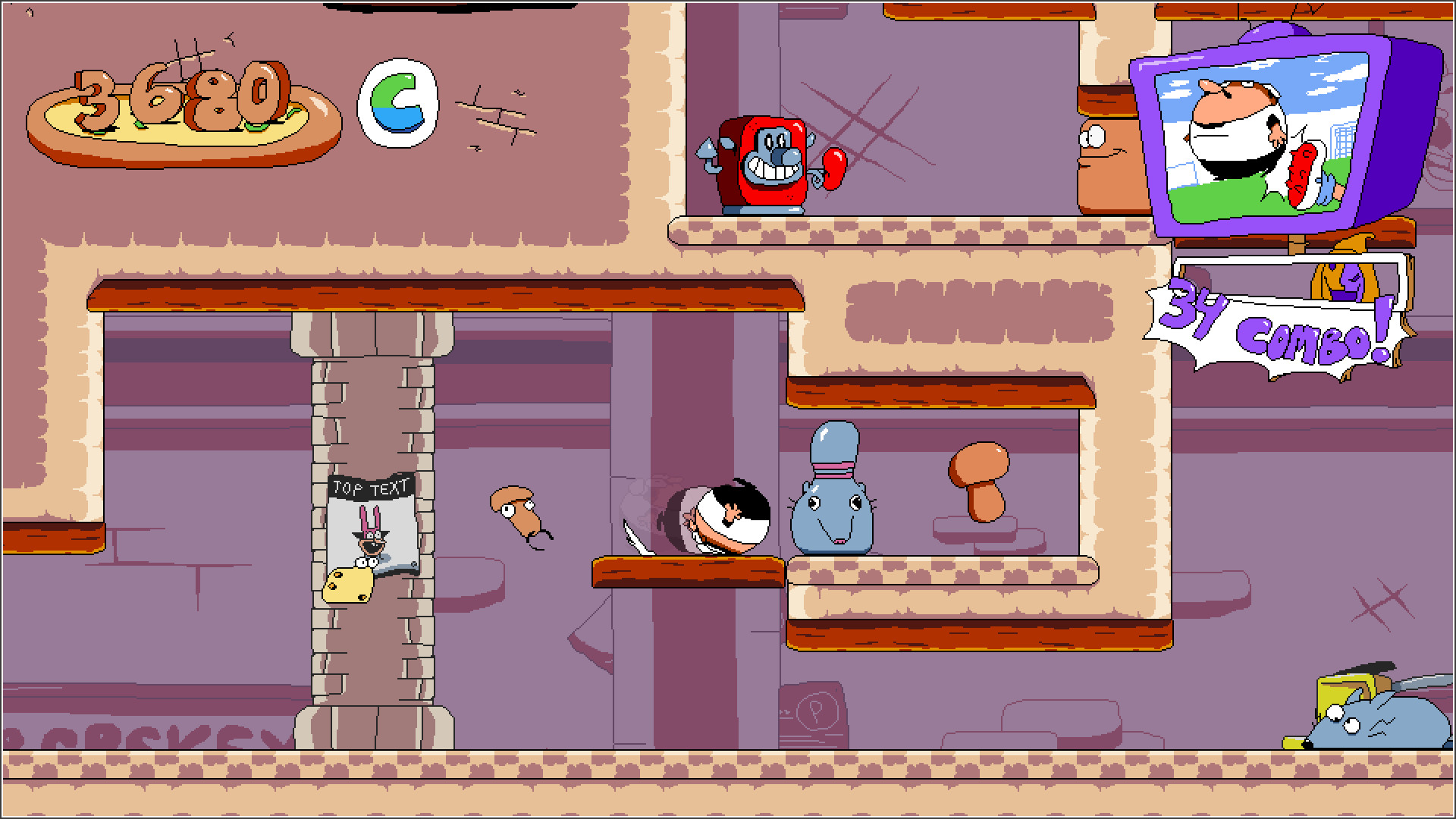 (CYOP) Gerome's Side Project: Basement Update Mod for Pizza Tower | PT Mods