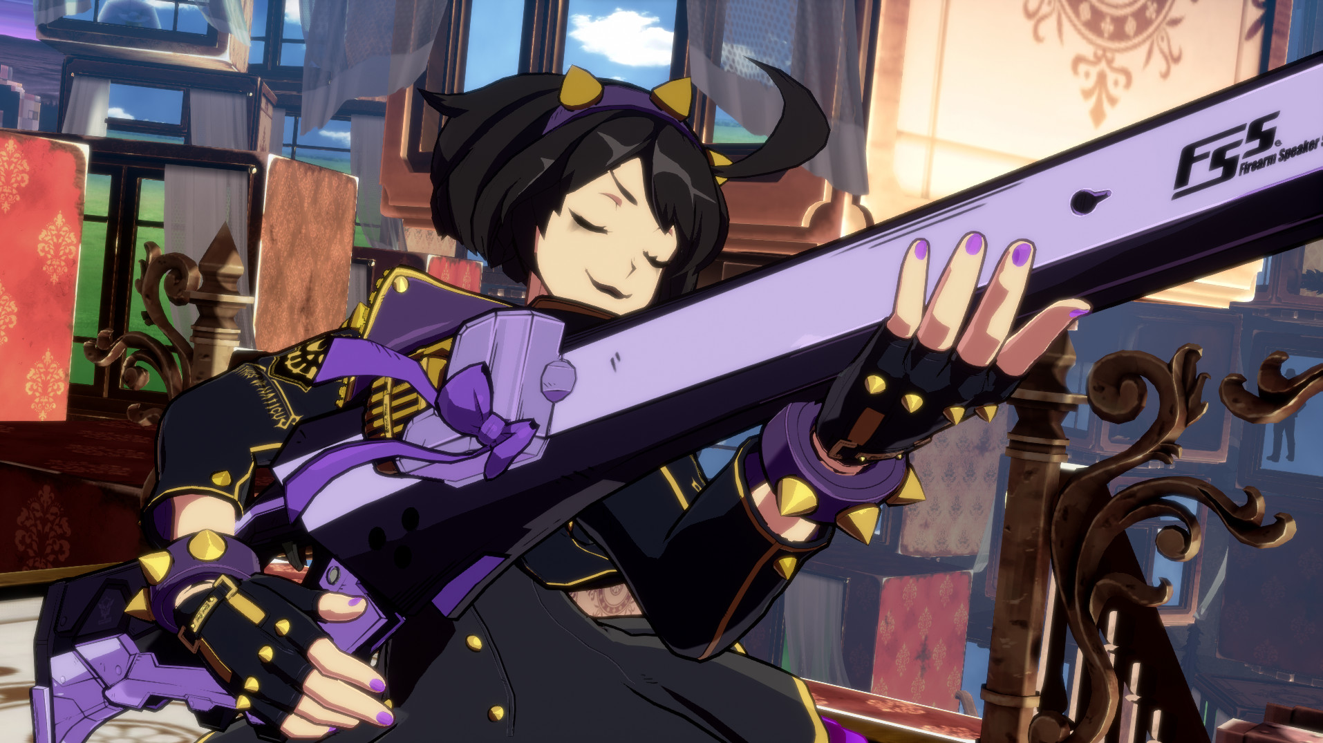 Violet Punk Elphelt Valentine Mod for GUILTY GEAR -STRIVE- | GGST Mods