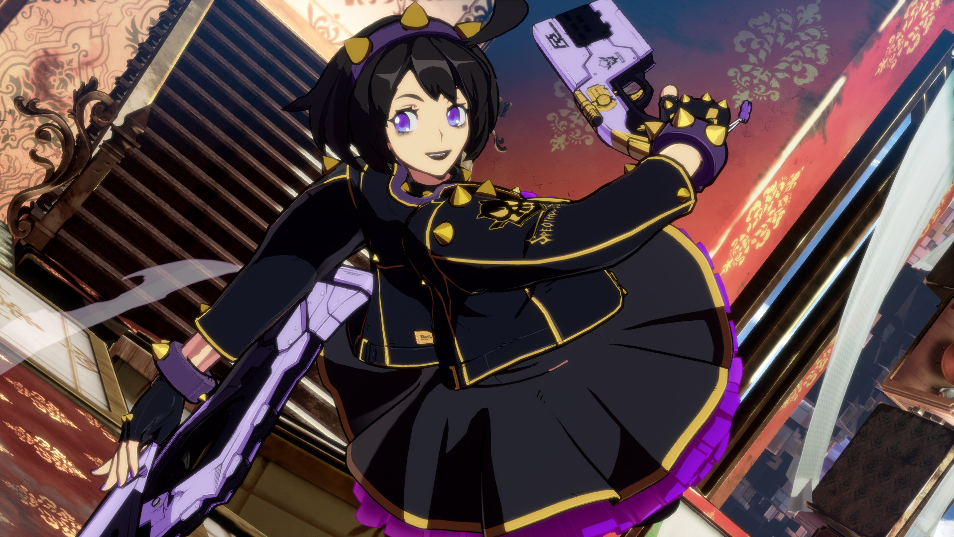 Violet Punk Elphelt Valentine Mod for GUILTY GEAR -STRIVE- | GGST Mods