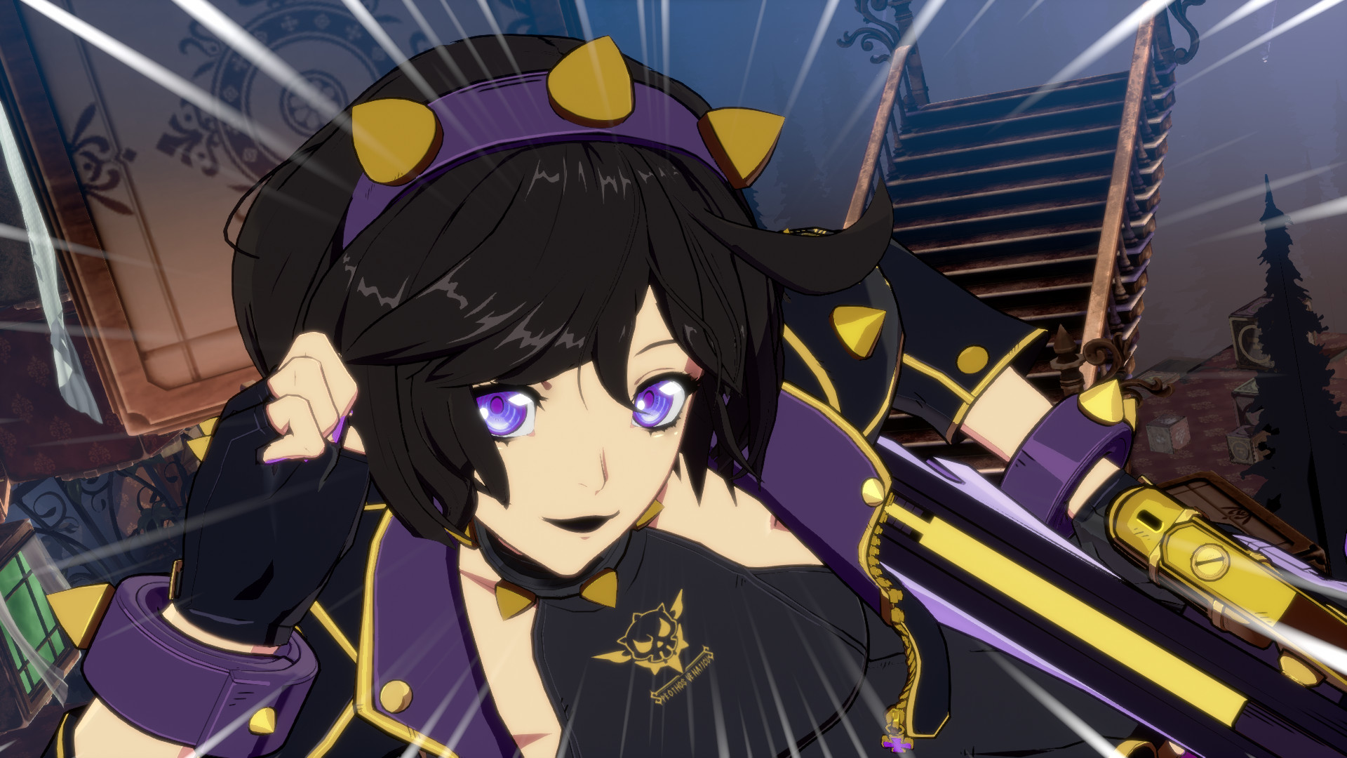 Violet Punk Elphelt Valentine Mod for GUILTY GEAR -STRIVE- | GGST Mods