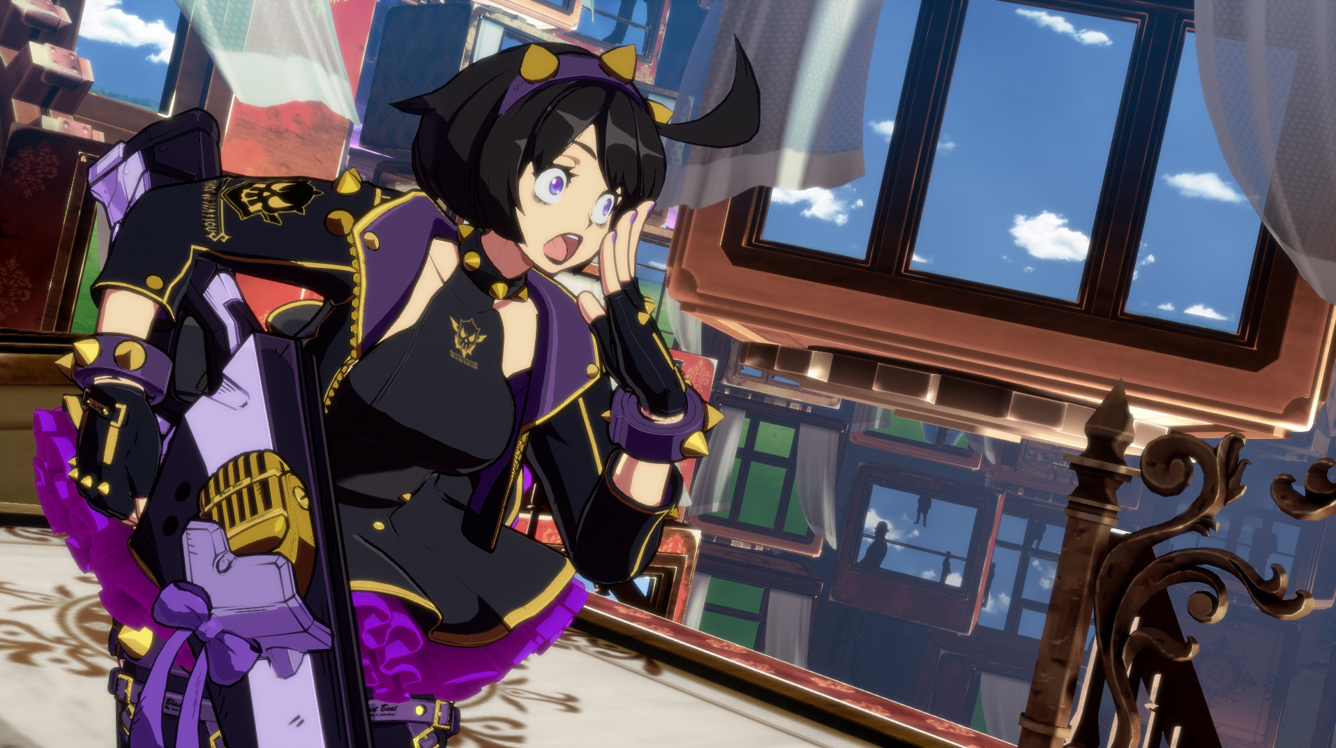 Violet Punk Elphelt Valentine Mod for GUILTY GEAR -STRIVE- | GGST Mods