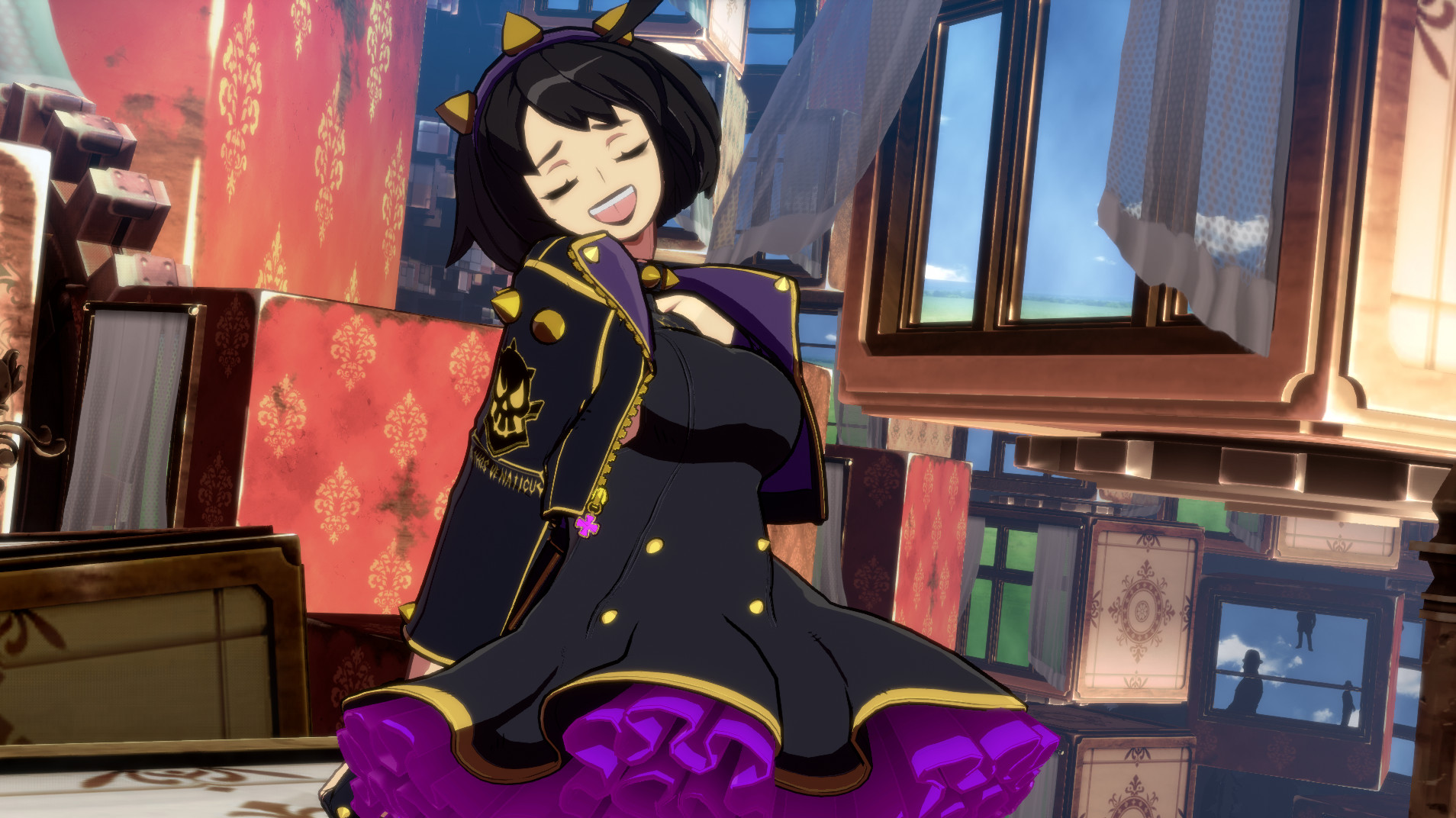 Violet Punk Elphelt Valentine Mod for GUILTY GEAR -STRIVE- | GGST Mods