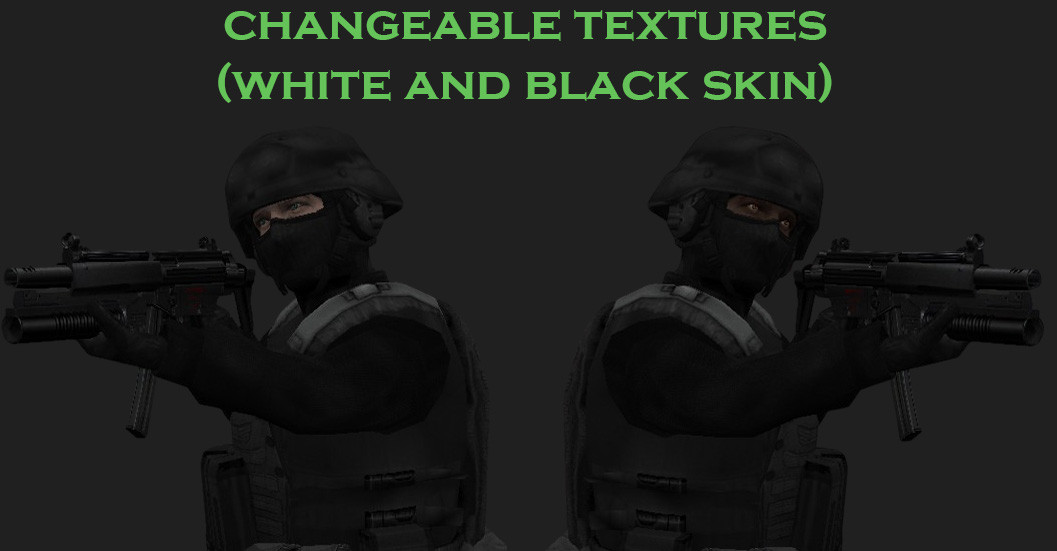 New male assassins Mod for Half-Life: Opposing Force | HL:OF Mods