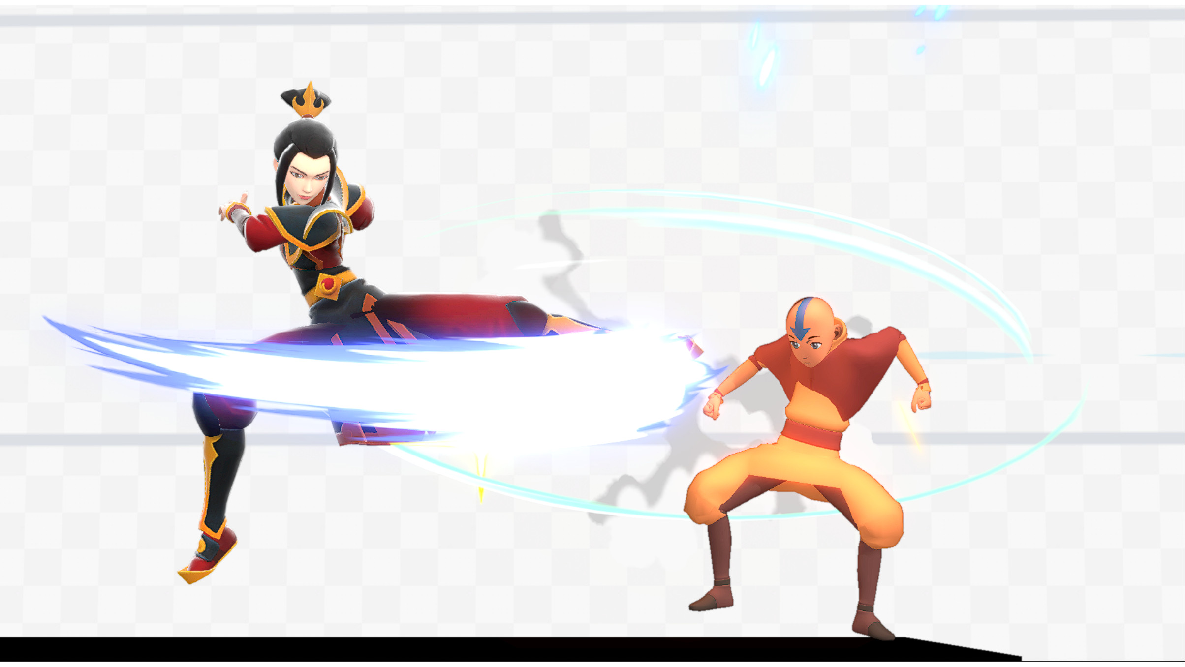 Nickelodeon | Azula over Snake and Captain Falcon Mod for Super Smash ...