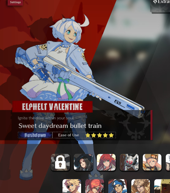 Blue Elphelt (Color 1) Mod for GUILTY GEAR -STRIVE- | GGST Mods