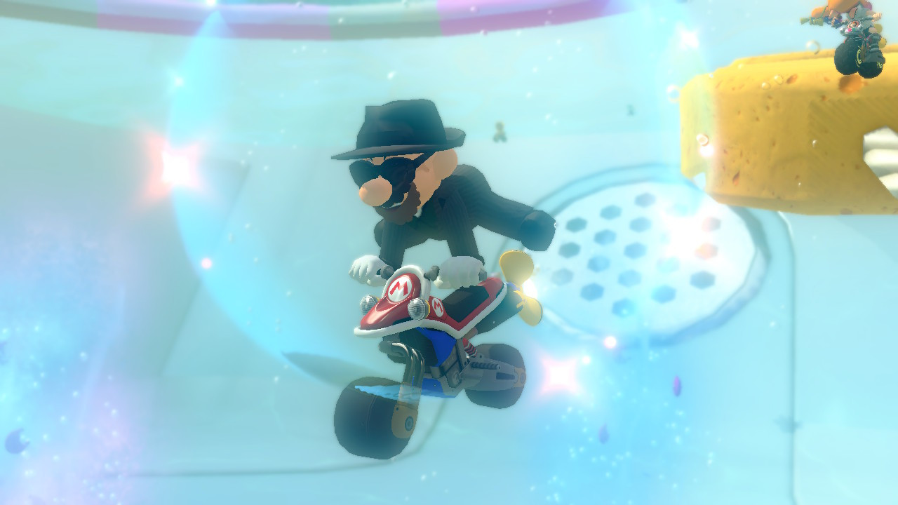 [SENSITIVE CONTENT] Mario White Mod for Mario Kart 8 Deluxe | MK8D Mods