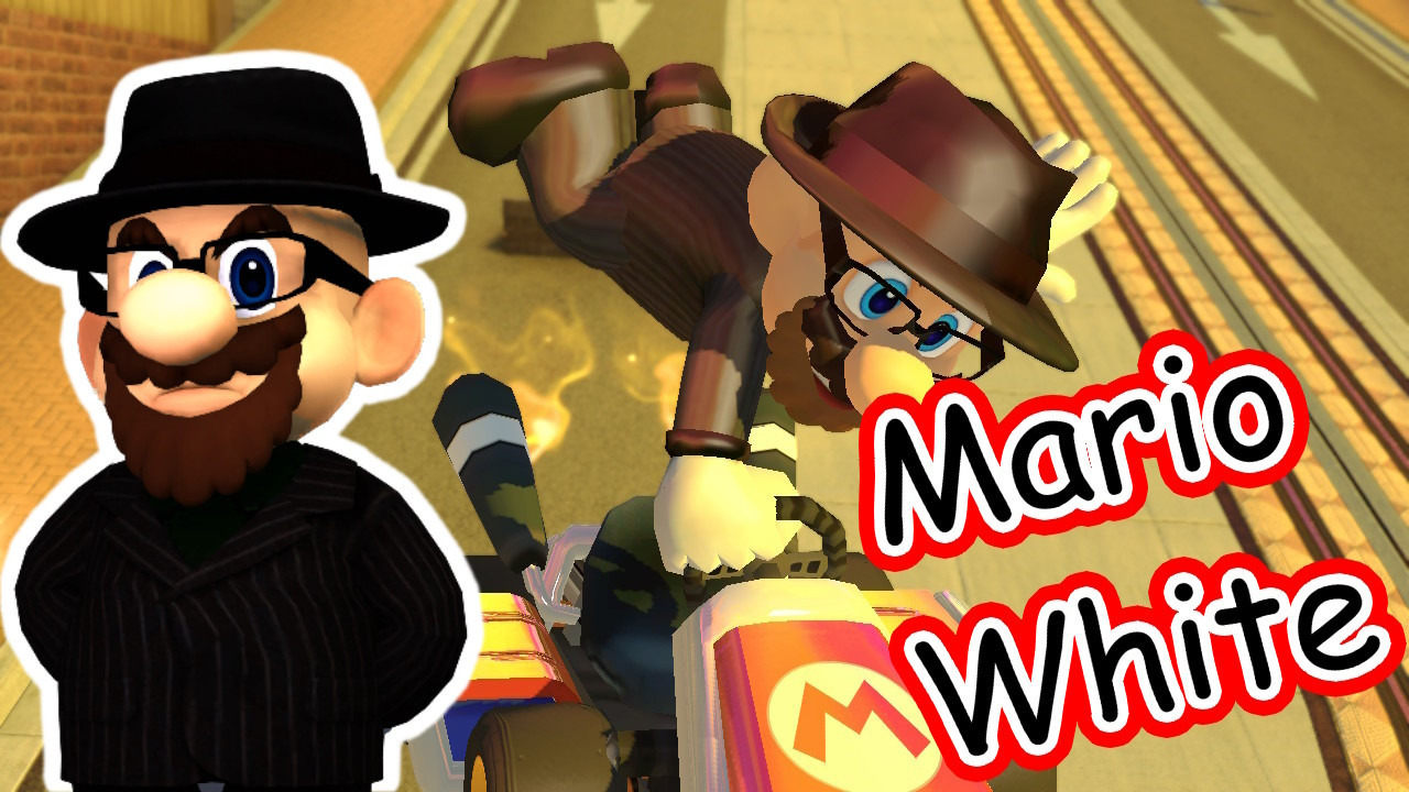 [SENSITIVE CONTENT] Mario White Mod for Mario Kart 8 Deluxe | MK8D Mods