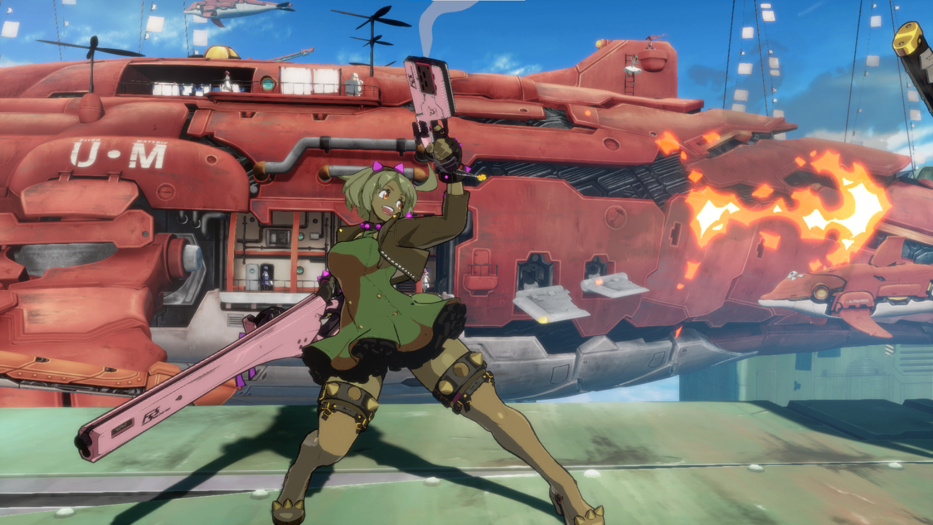 Rathian Elphelt Mod for GUILTY GEAR -STRIVE- | GGST Mods