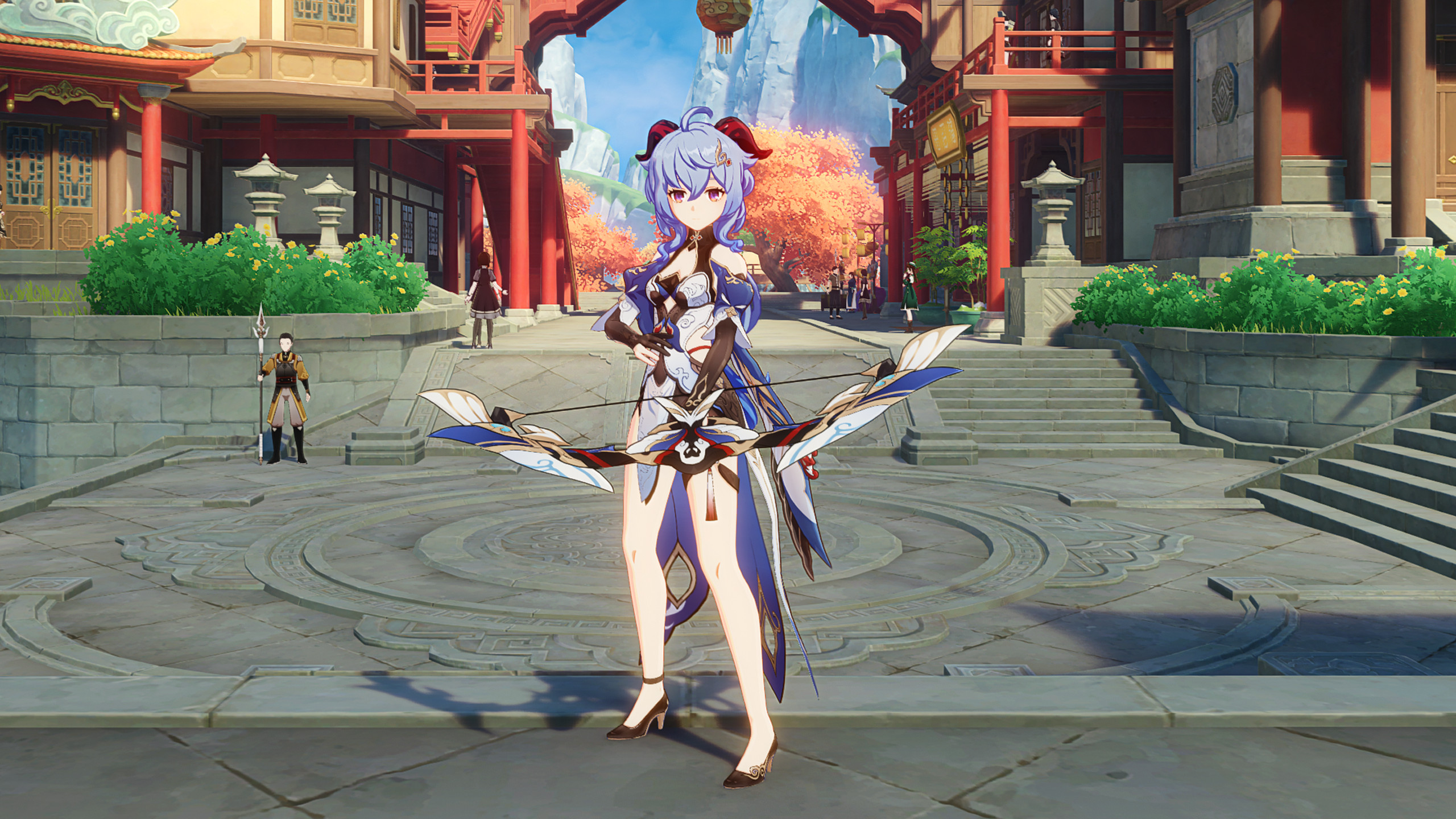 Ganyu in Yukong's outfit Mod for Genshin Impact | GI Mods