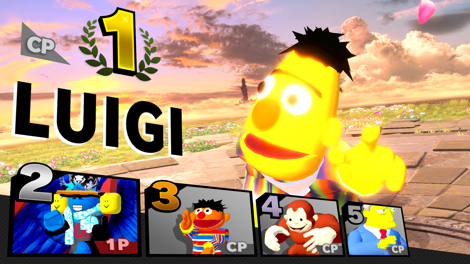 Ernie And Bert Mod for Super Smash Bros. Ultimate | SSBU Mods