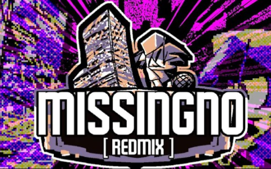 missingno-redmix but I draw chart Mod for Friday Night Funkin' | FNF Mods