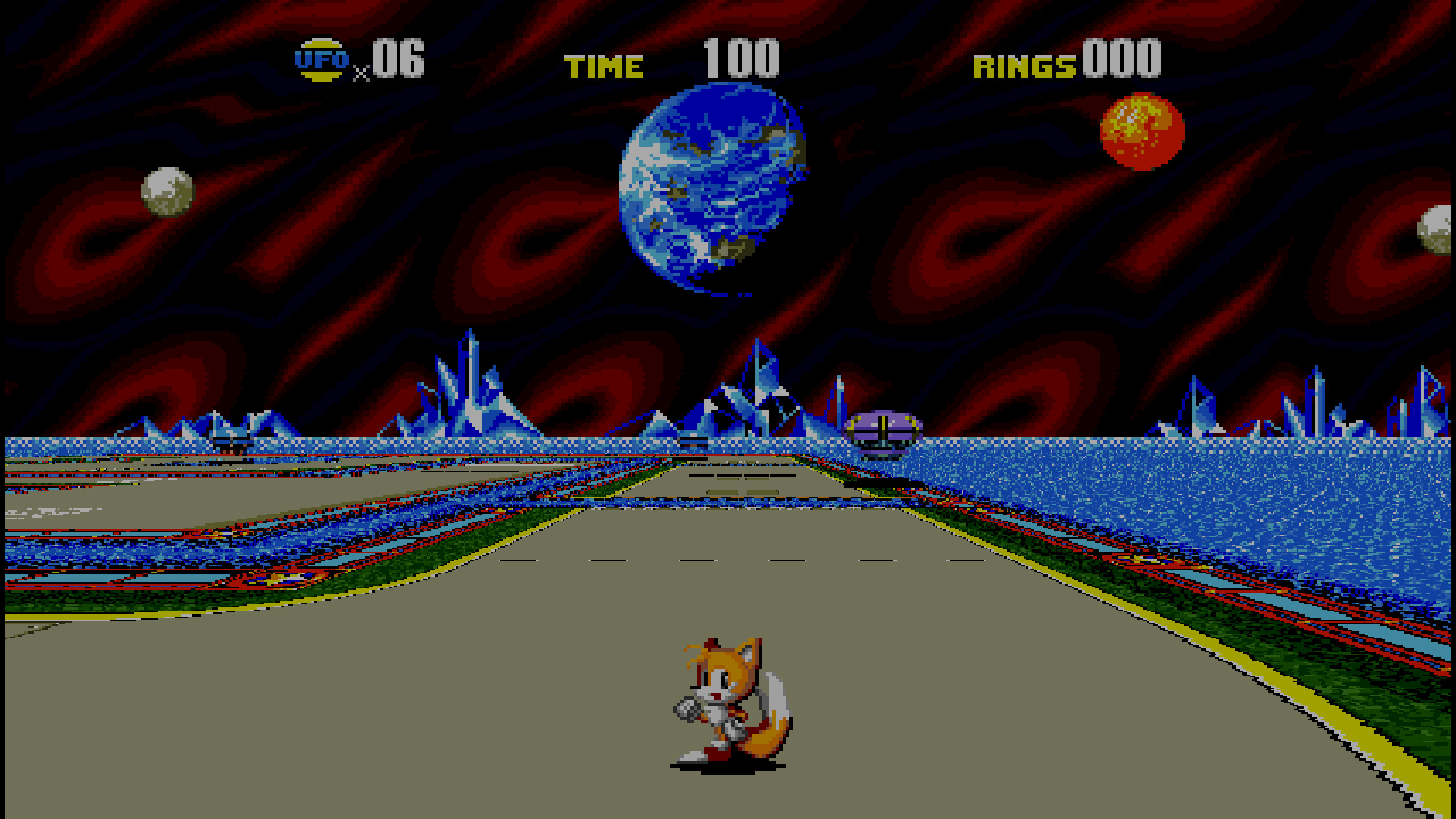 Tails in Tail's Special Stage Jumping Animation Mod for Sonic CD (2011 ...