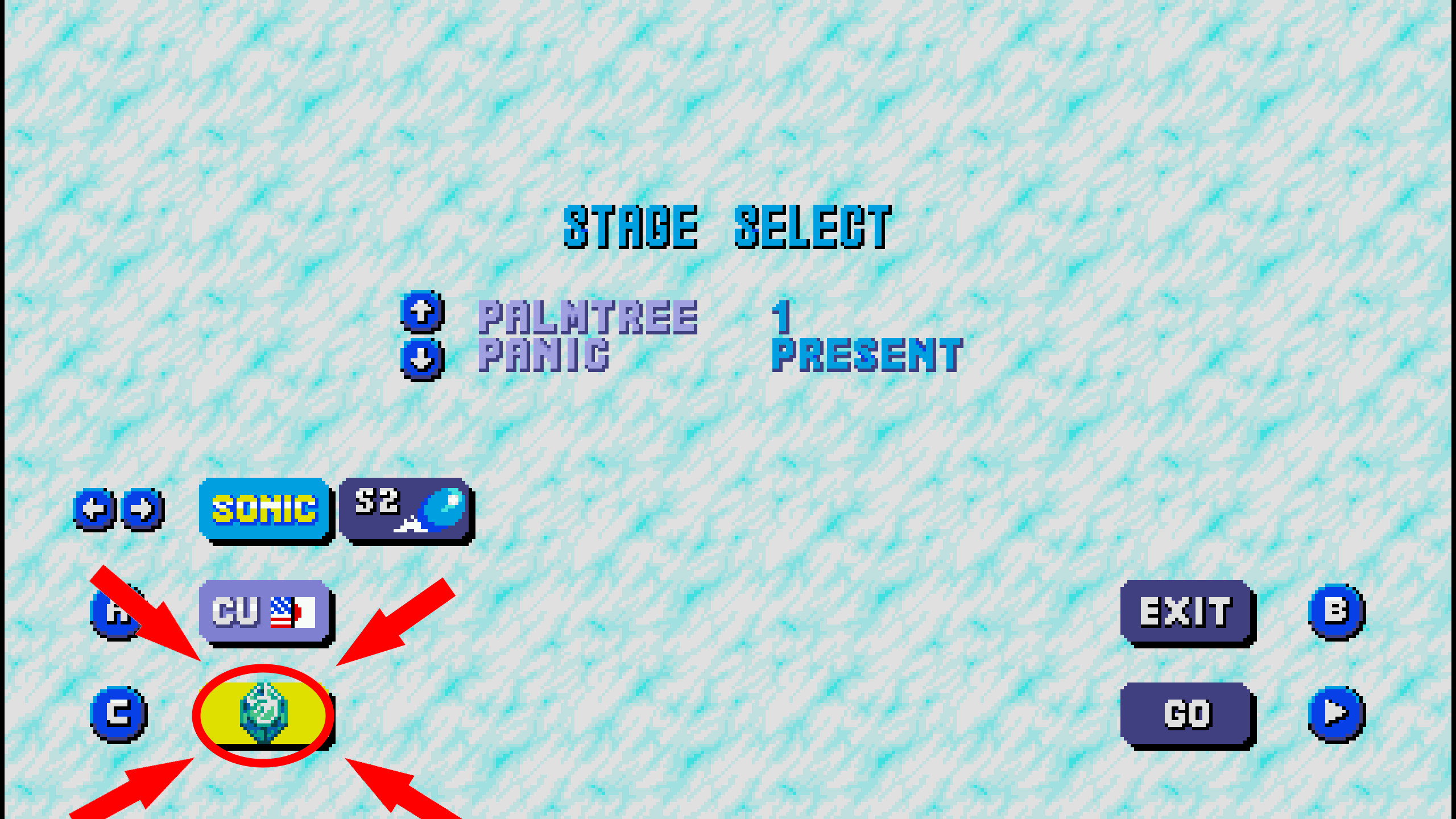 Consistent Time Stones Mod for Sonic CD (2011) | SCD Mods