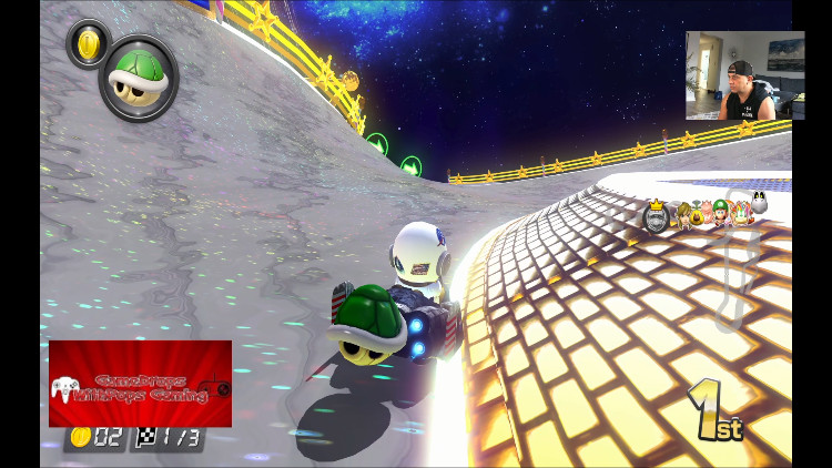 Wii Rainbow Diamond & Gold Road Retextured MK8D Mod for Mario Kart 8 ...