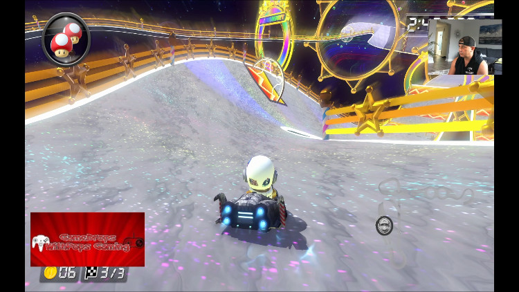 Wii Rainbow Diamond & Gold Road Retextured MK8D Mod for Mario Kart 8 ...