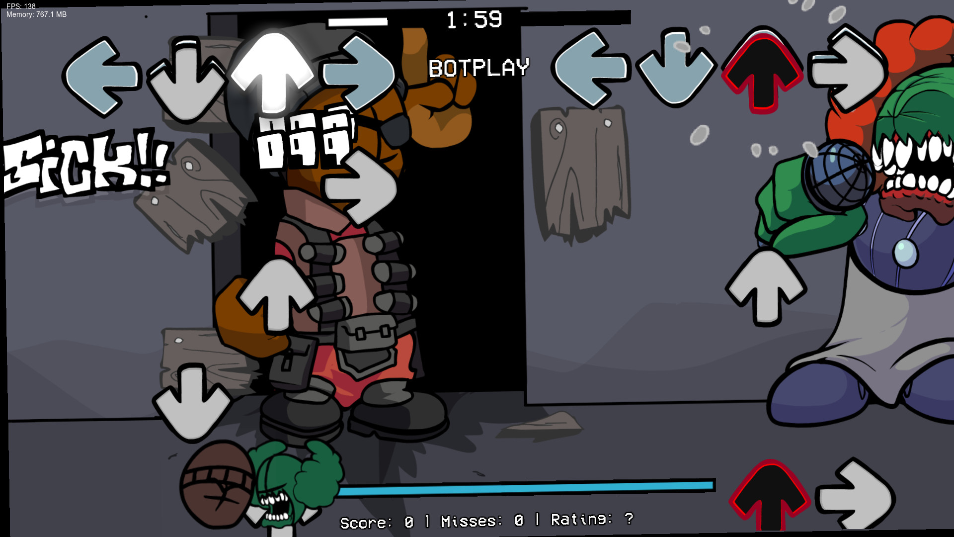 Kaboom, But Tricky Sings It Mod for Friday Night Funkin' | FNF Mods