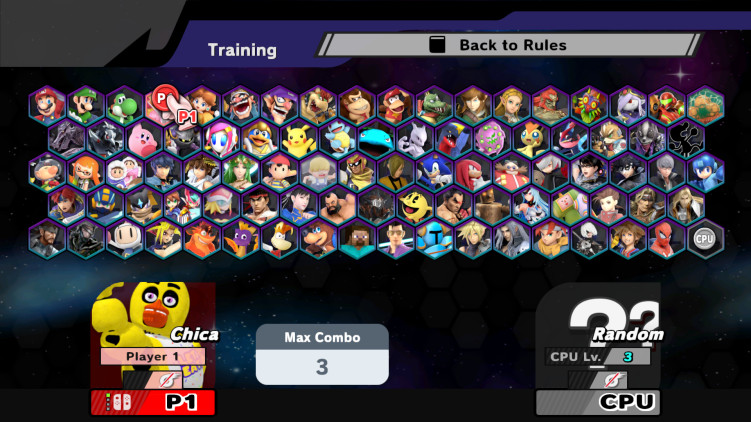 CHICA (FNAF 1) Mod for Super Smash Bros. Ultimate | SSBU Mods